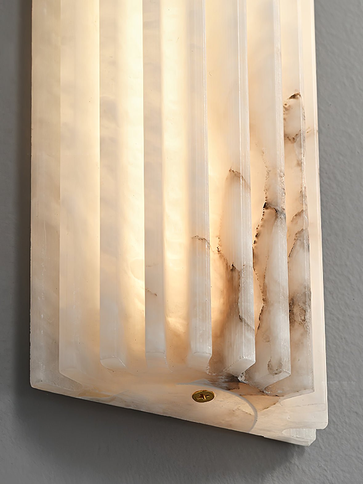 Alvia Alabaster Wall Light– YOVINO