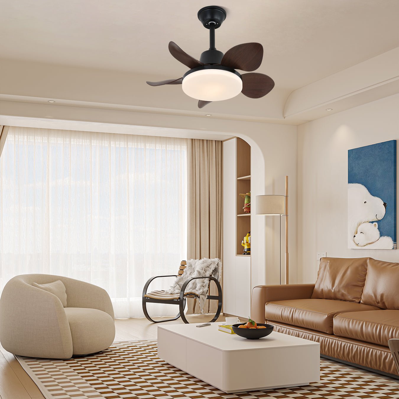 Amelia Ceiling Fan Light– YOVINO
