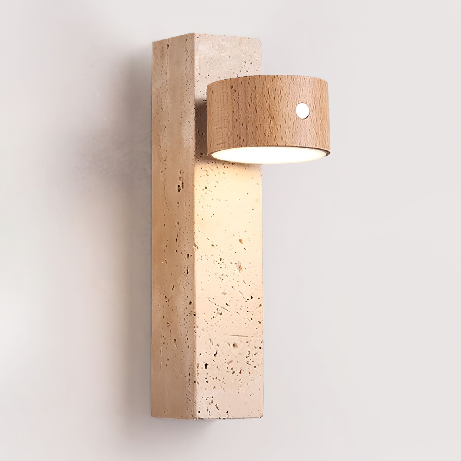 Axis Wood Rechargeable Wall Light– YOVINO