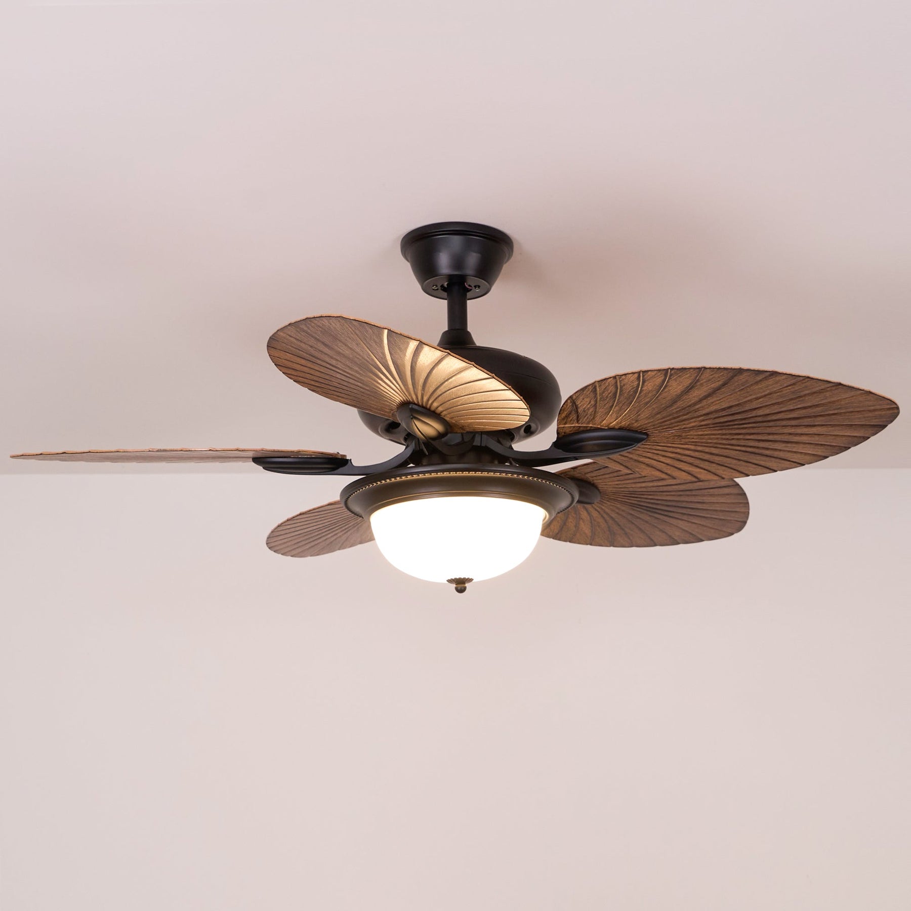 Banana Leaves Ceiling Fan Light– YOVINO