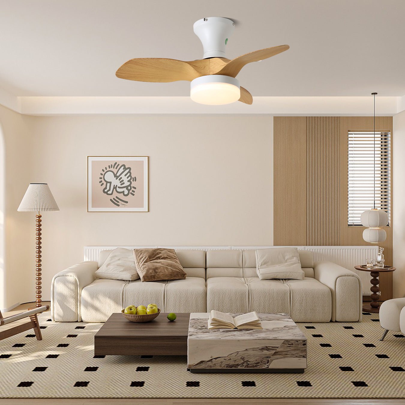 Brisa Ceiling Fan Light– YOVINO
