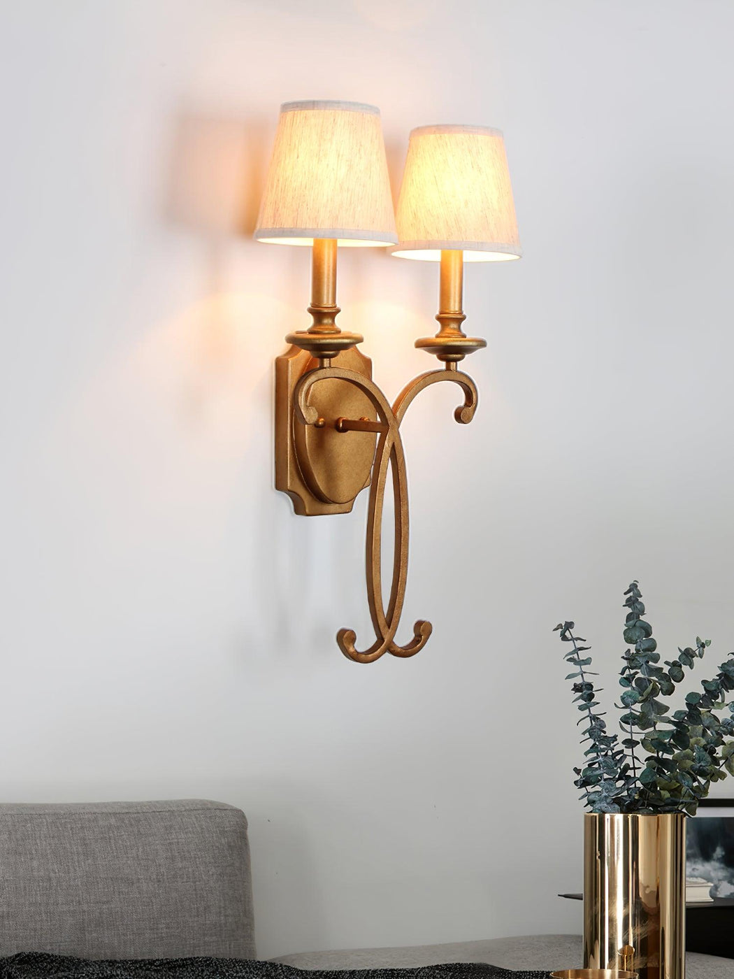 Coby Candle Wall Light 14.2" — YOVINO Lights