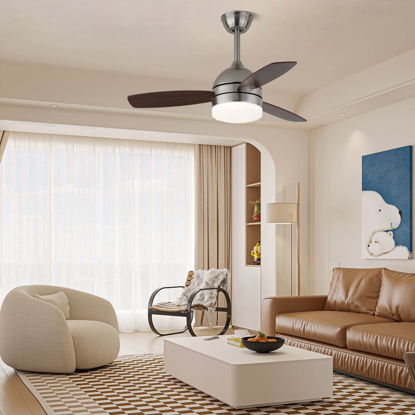 Ethan Ceiling Fan Light– YOVINO
