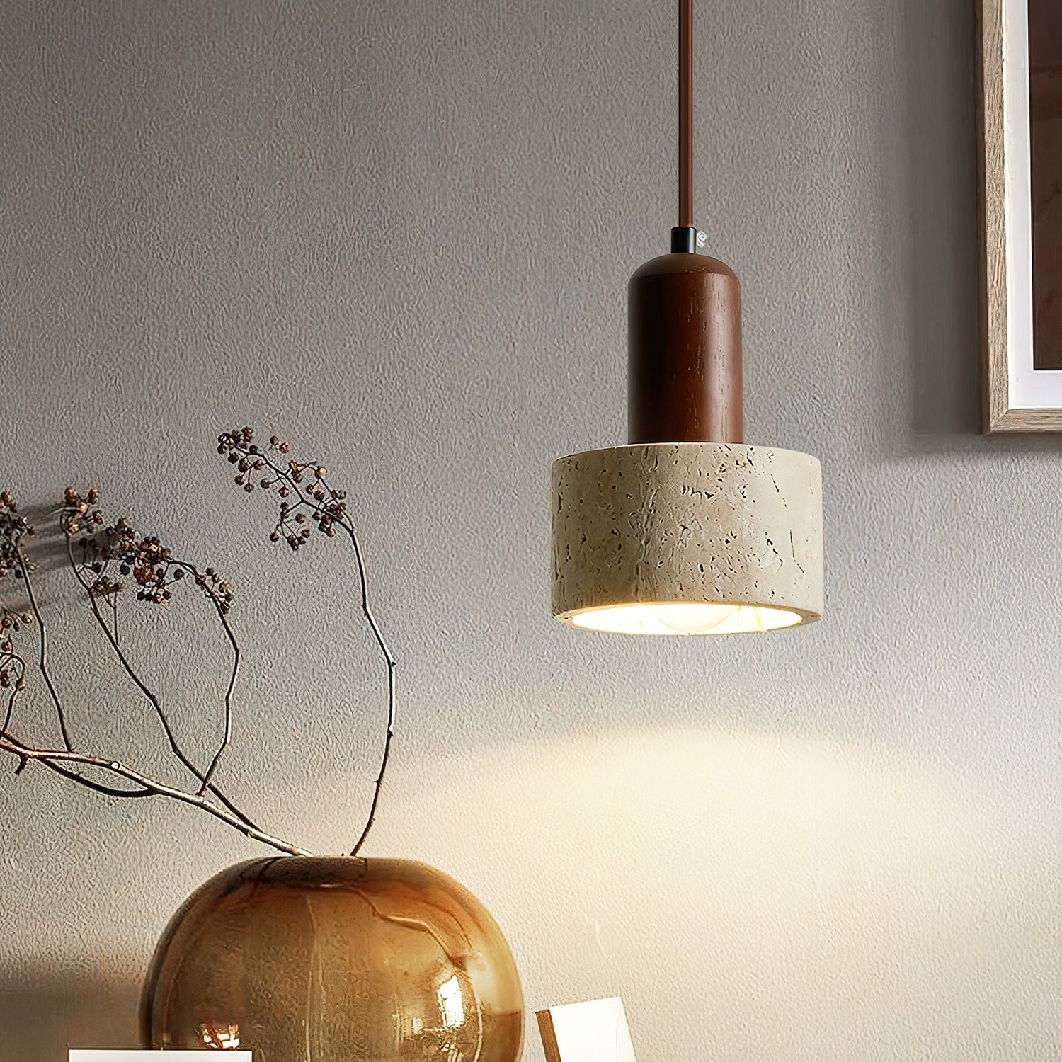 Liam Round Pendant Lamp 4.7"– YOVINO