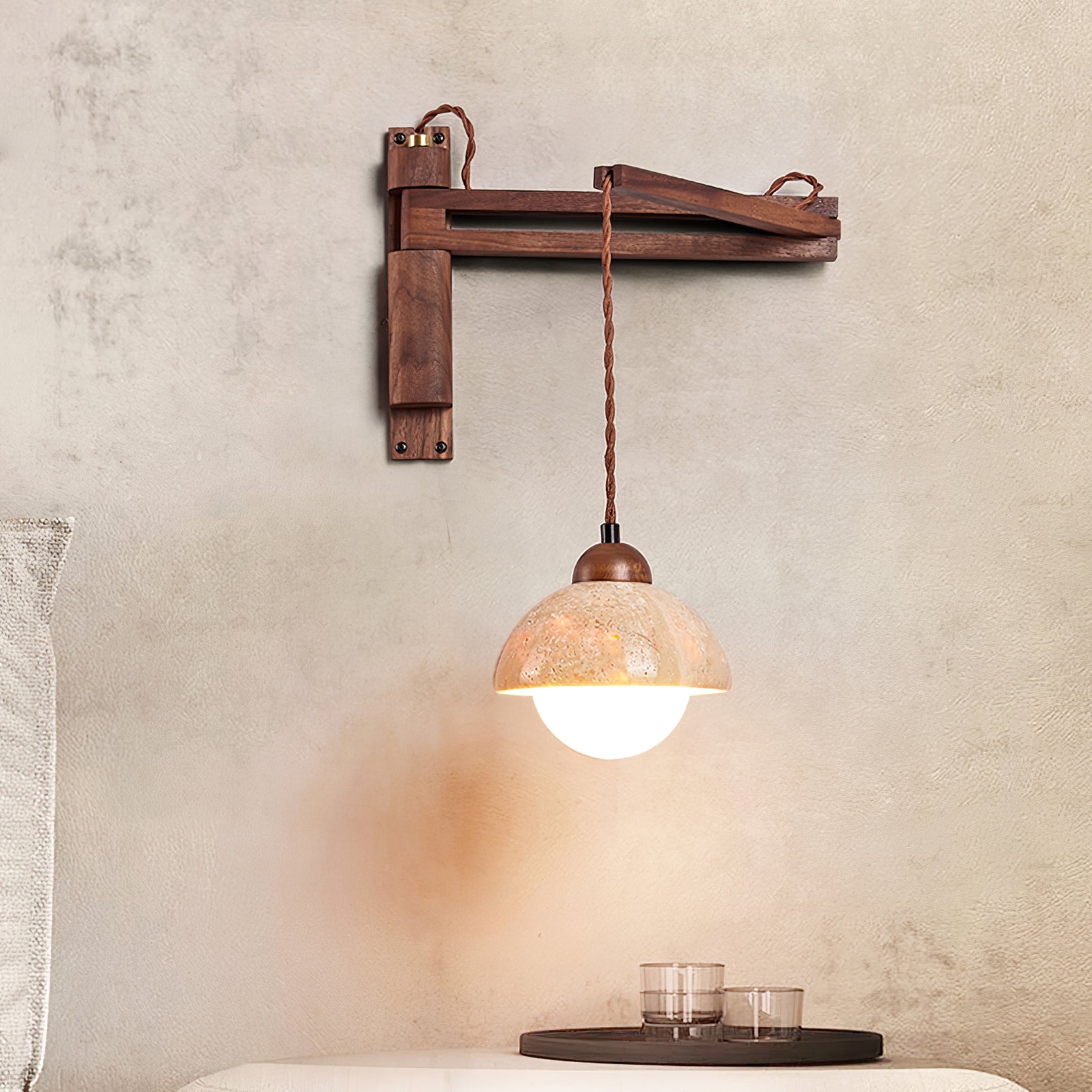 Ligno Arc Wall Lamp– YOVINO