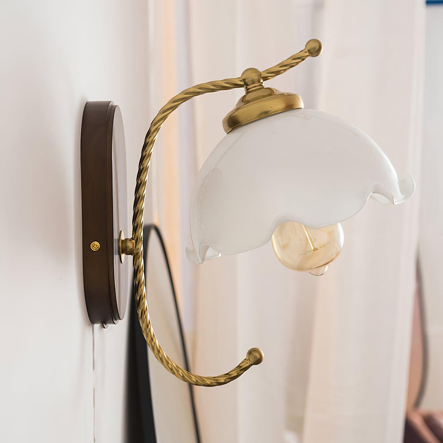 Milky Flower Wall Light– YOVINO