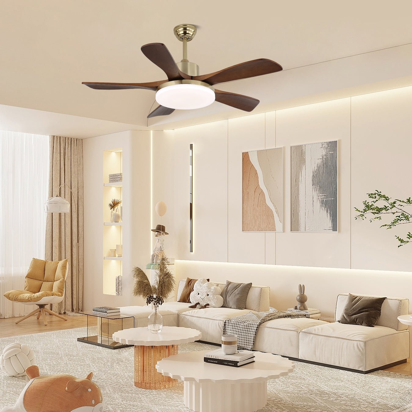 Nova Breeze Ceiling Fan Light– YOVINO