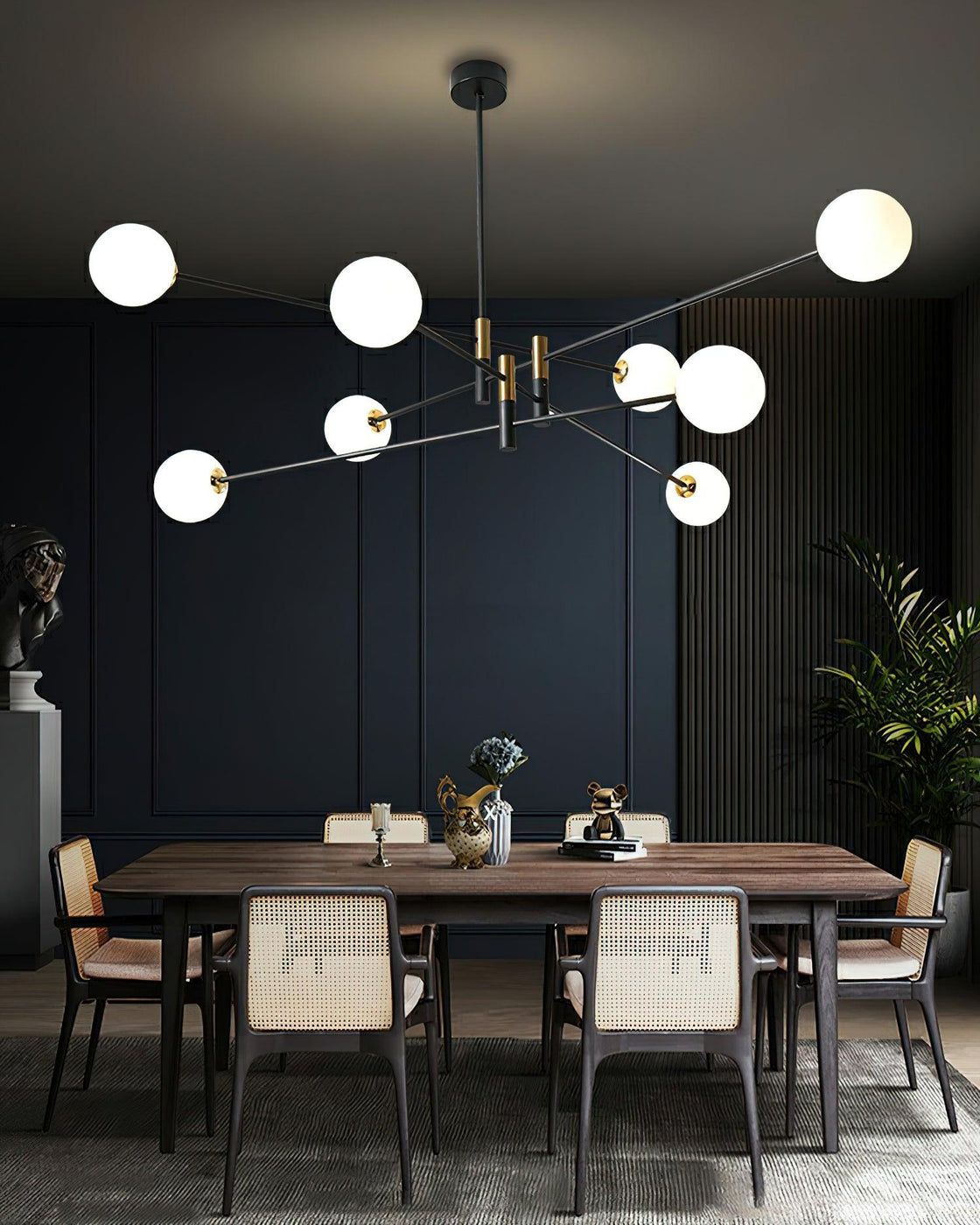 Octagonal Ball Chandelier — YOVINO