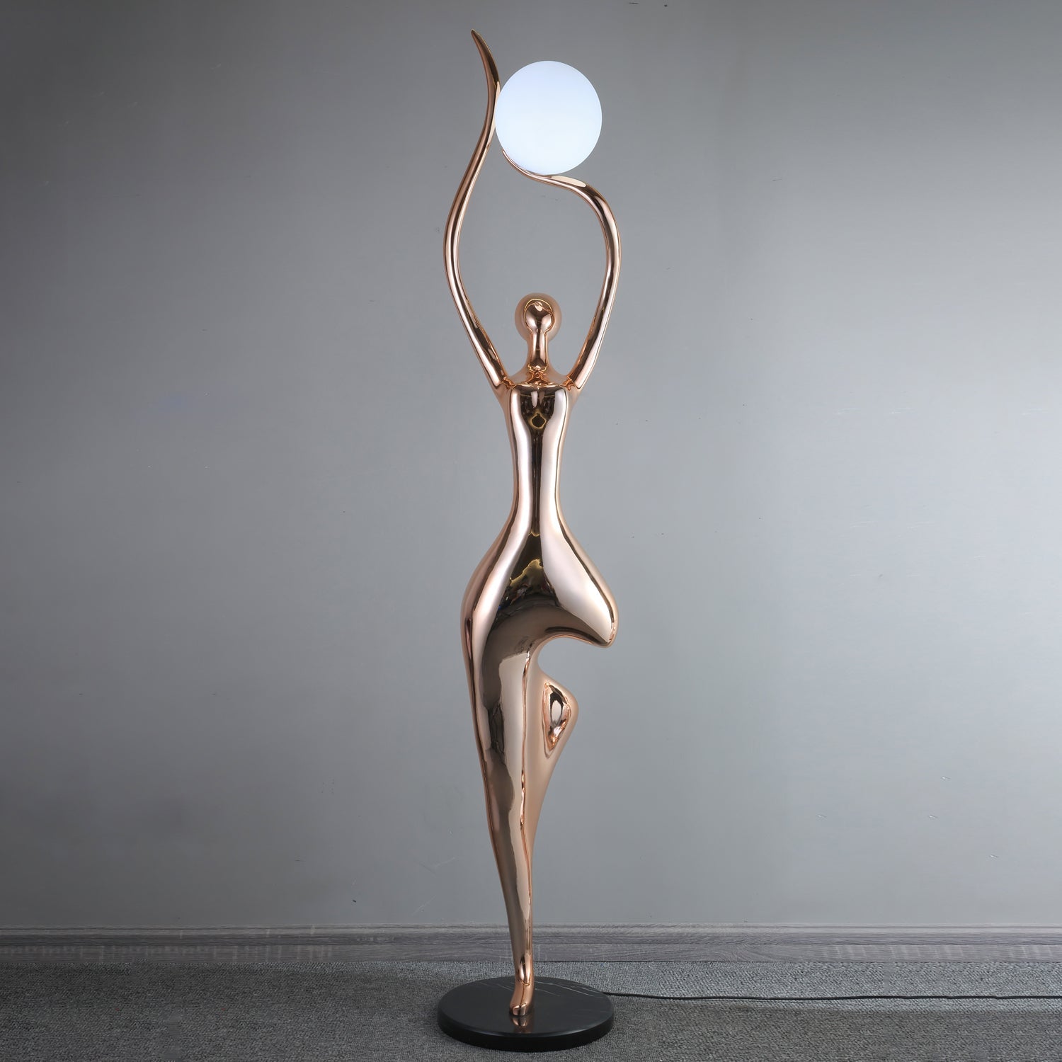 Pose Yoga Sculpture Floor Lamp– YOVINO