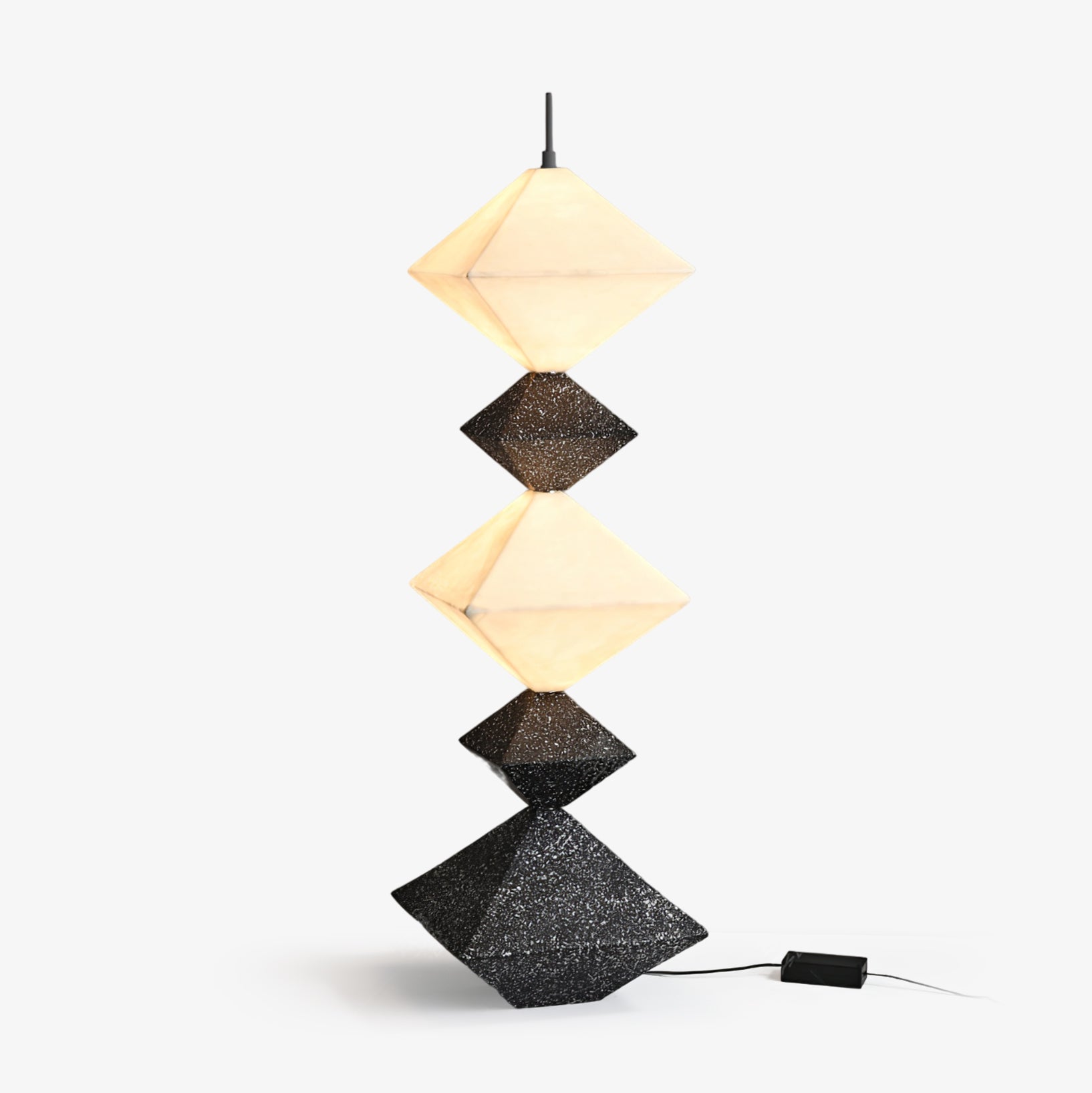 Rhombus Cube Floor Lamp– YOVINO