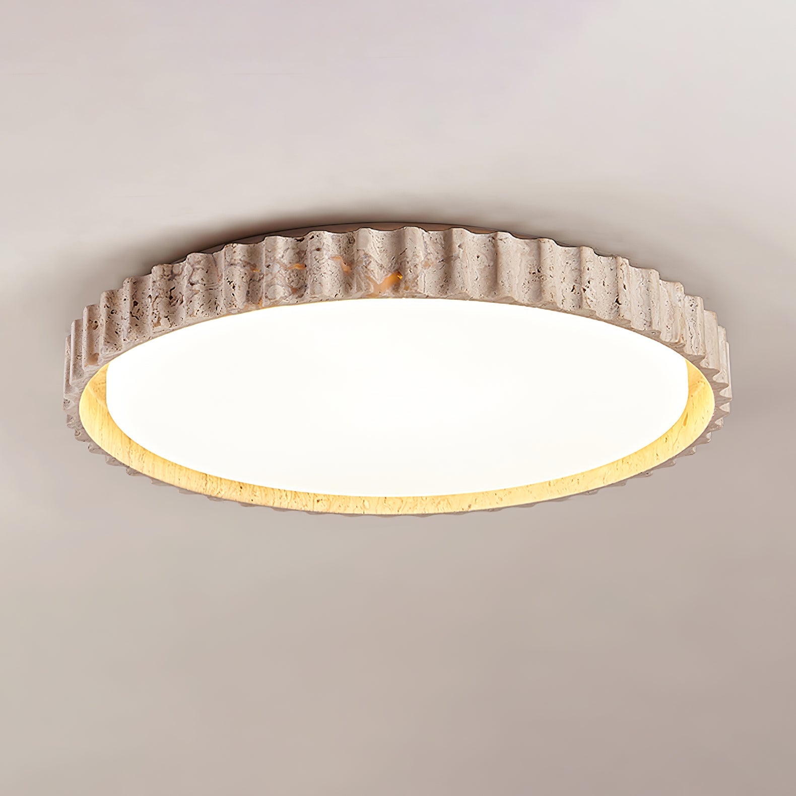 Riva Stone Ceiling Light– YOVINO