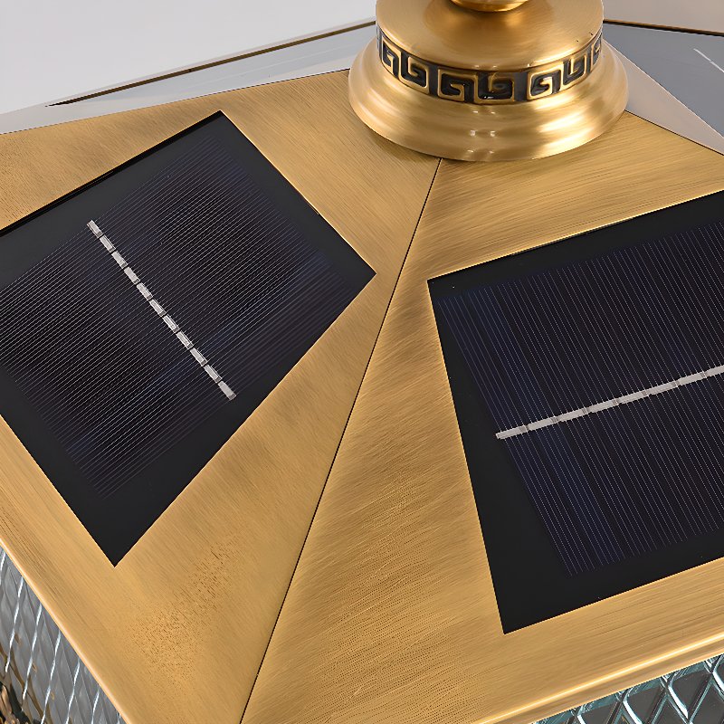 Diamond Solar Post Outdoor Light– YOVINO