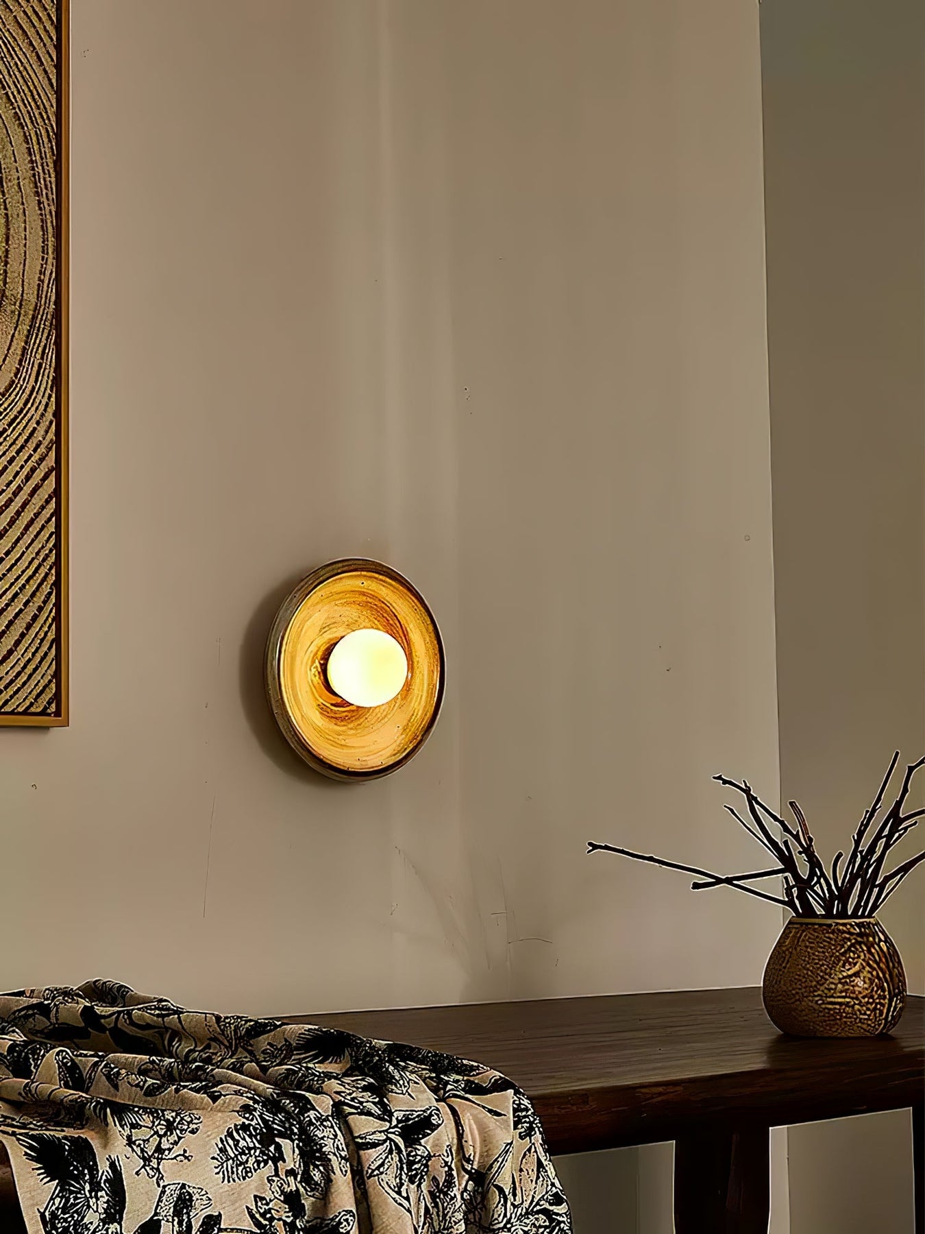 Solstice Swirl Wall Lamp– YOVINO