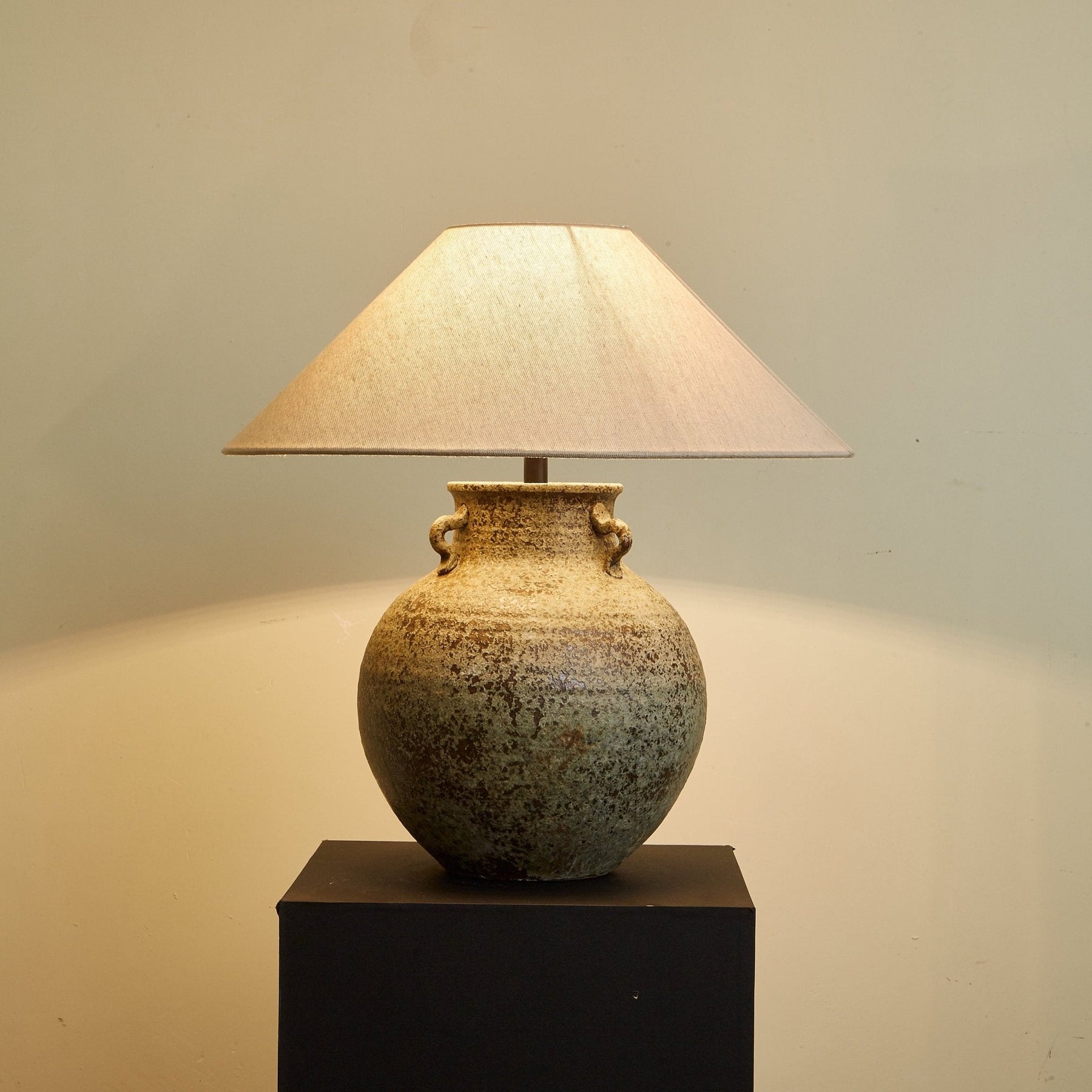 Verdigris Handle Table Lamp– YOVINO