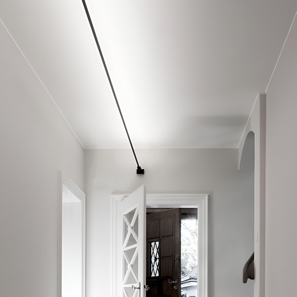 Rotatable Skyline Linear LED Lights Slim Steel Line Ceiling Light– YOVINO